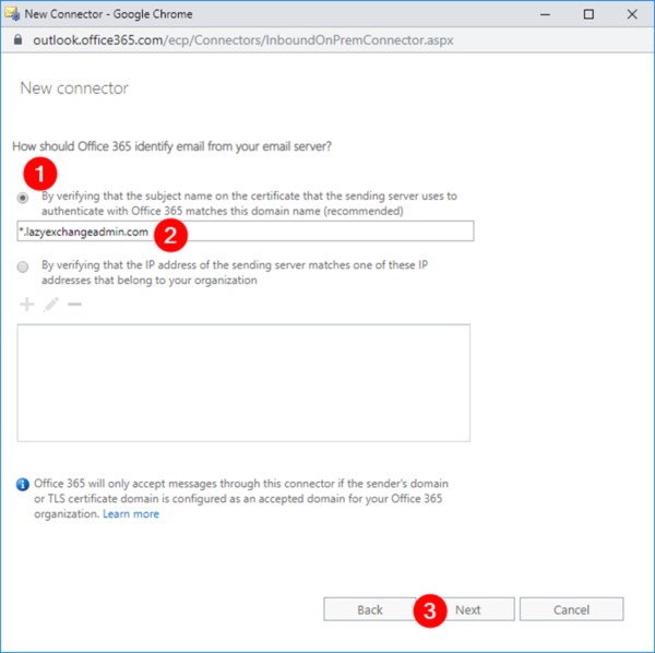 Office 365 e-mail connector – Kennisbank