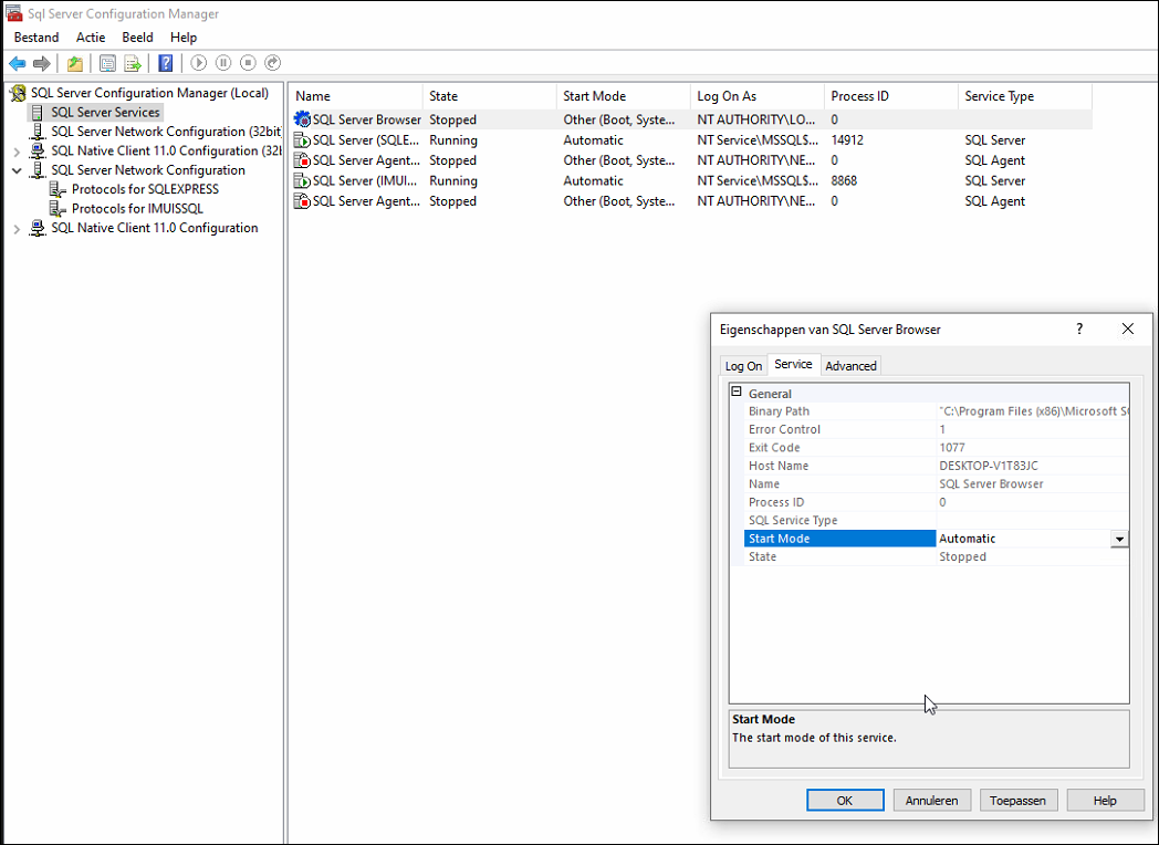 Download en installeren van SQL 2019 Express t.b.v iMUIS – Kennisbank