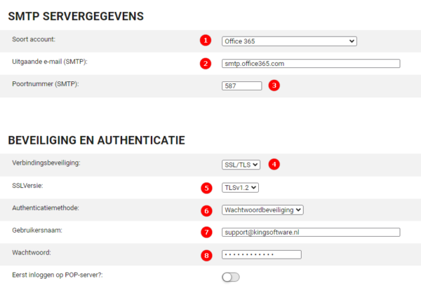 Office 365 e-mail connector – Kennisbank