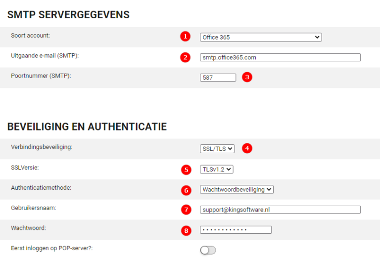 Office 365 e-mail connector – Kennisbank